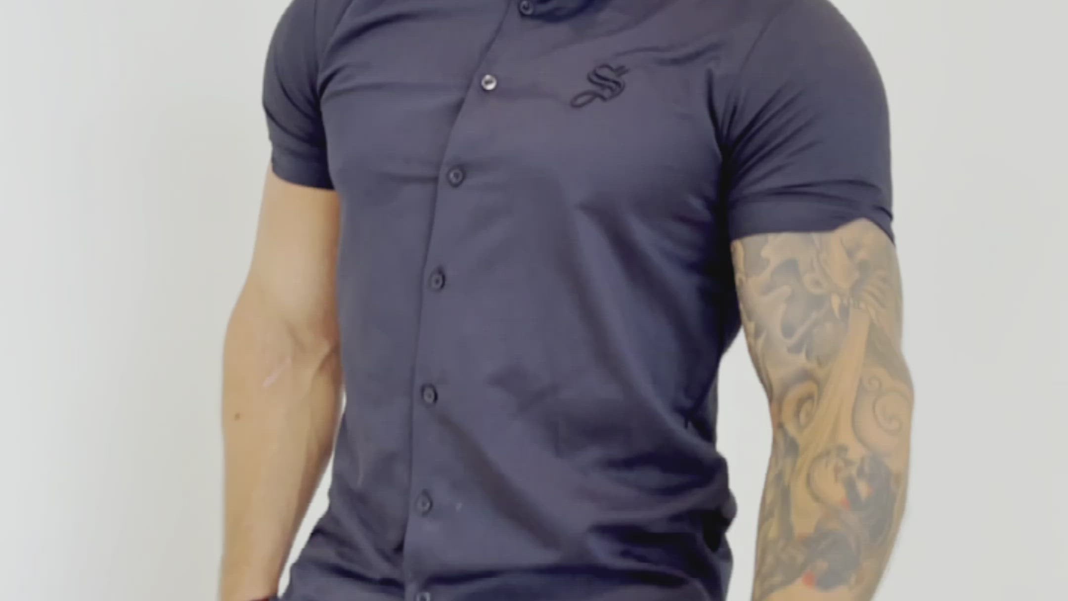 Clean Cut - Black Shirt for Men – Sarman Fashion - Wholesale Clothing ...