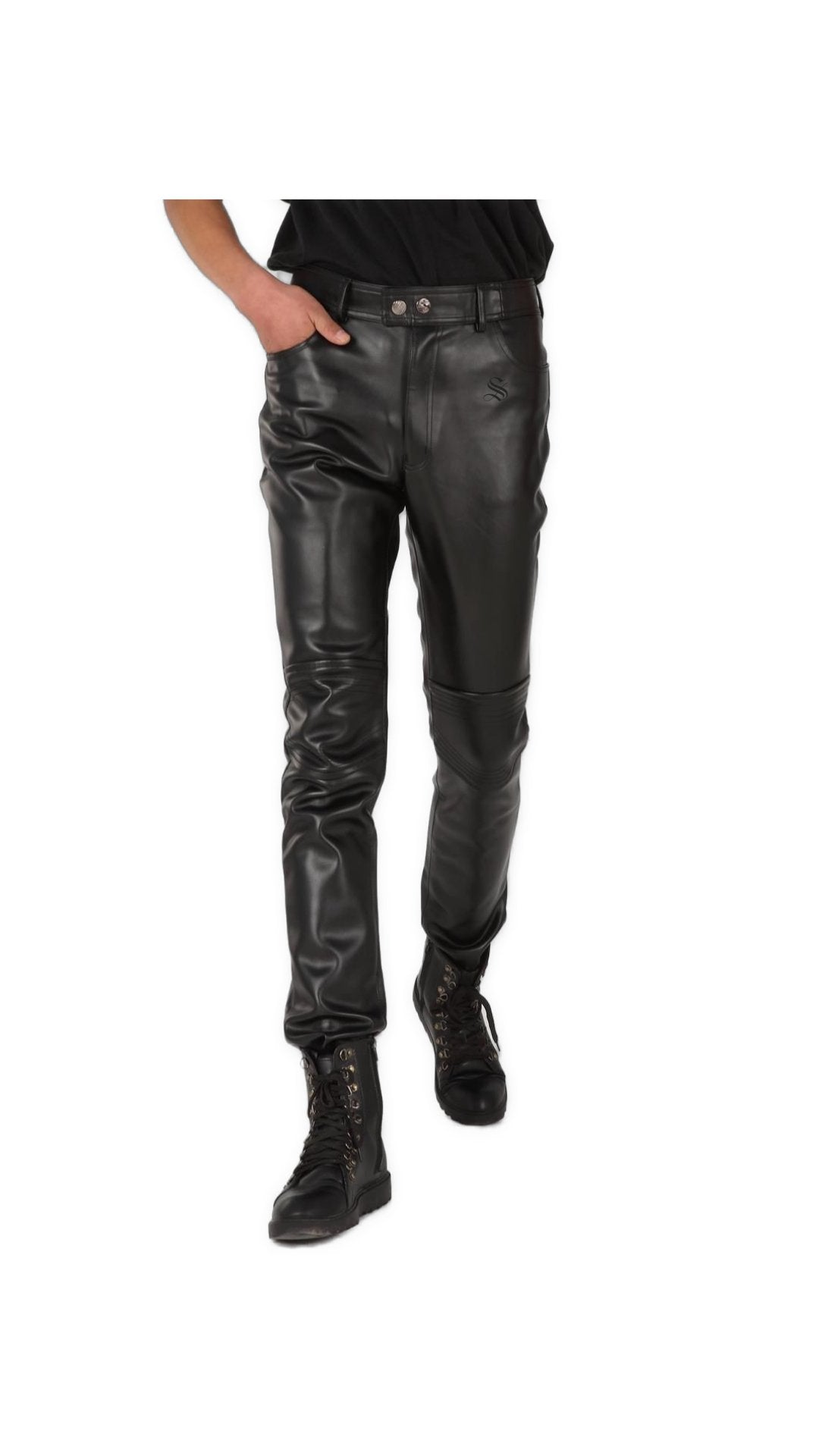 Bukalo - Pu leather Pants for Men – Sarman Fashion - Wholesale Clothing ...